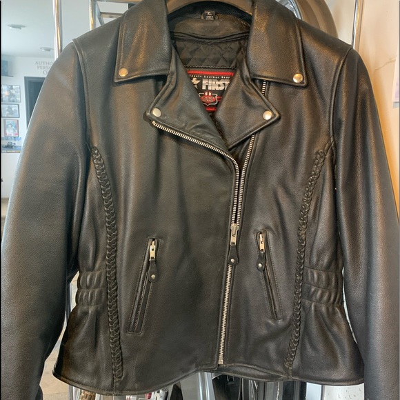 Jackets & Coats | Vintage Womens First Leather Jacket | Poshmark